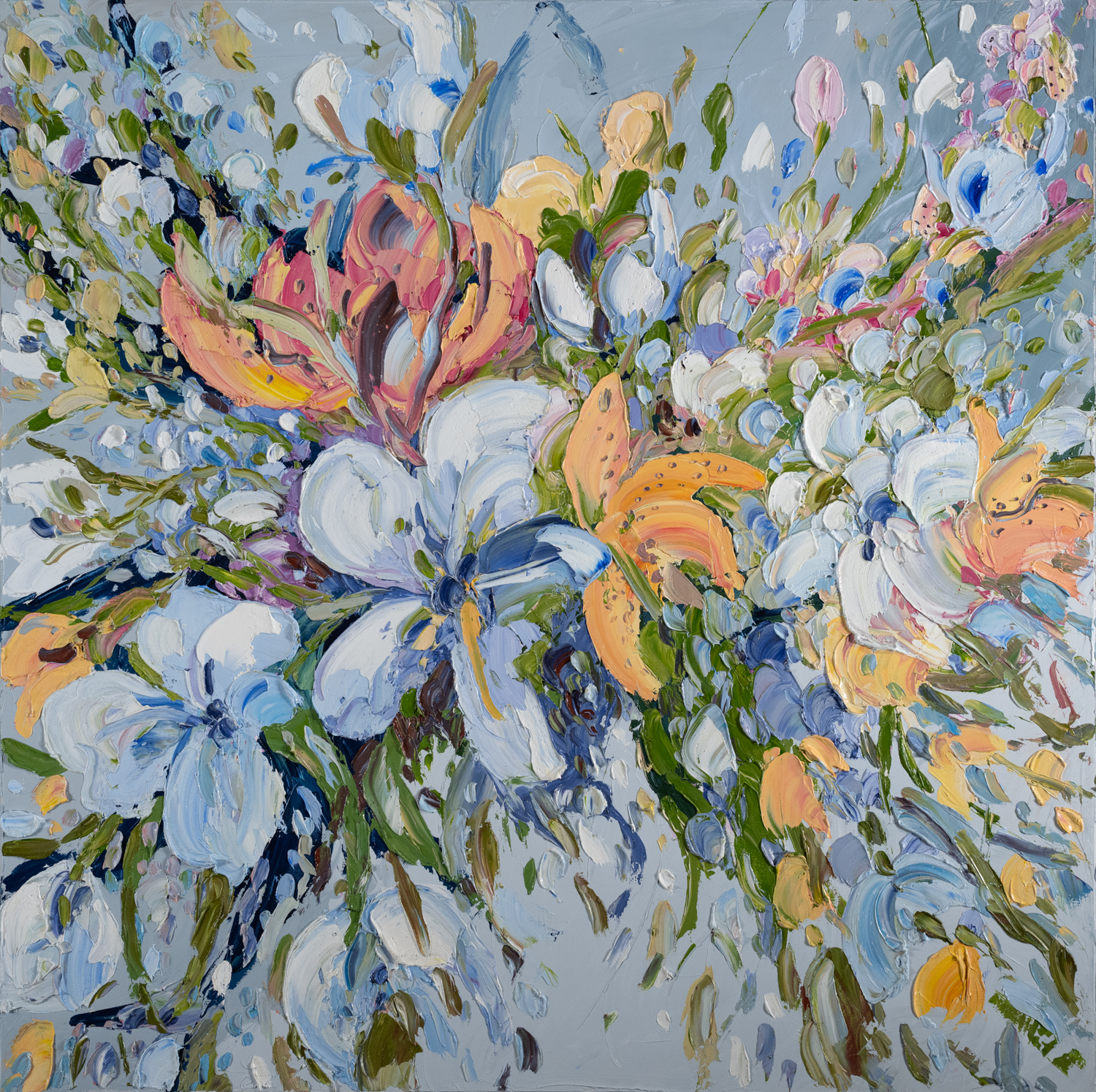 Katie Geis - Art Documentation; Oil Paint on Canvas © 2025 Jason Houge, - Jason Houge Studios